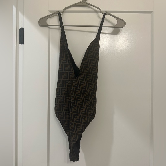 Fendi | Swim | Fendi Reversible Swimsuit 6 Us 42 It | Poshmark